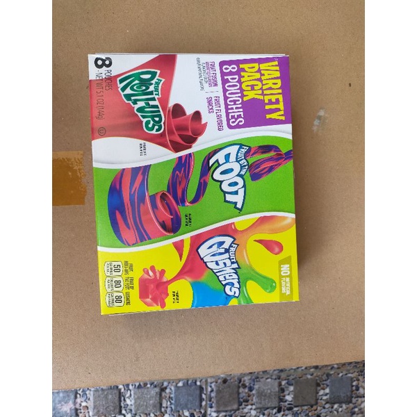 Jual permen roll-ups Fruity variety pack 144gr candy | Shopee Indonesia