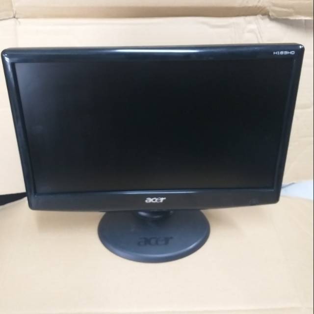 Jual Monitor LCD 16 inch Acer H163HQ Kasir pc atau monitir cctv ...