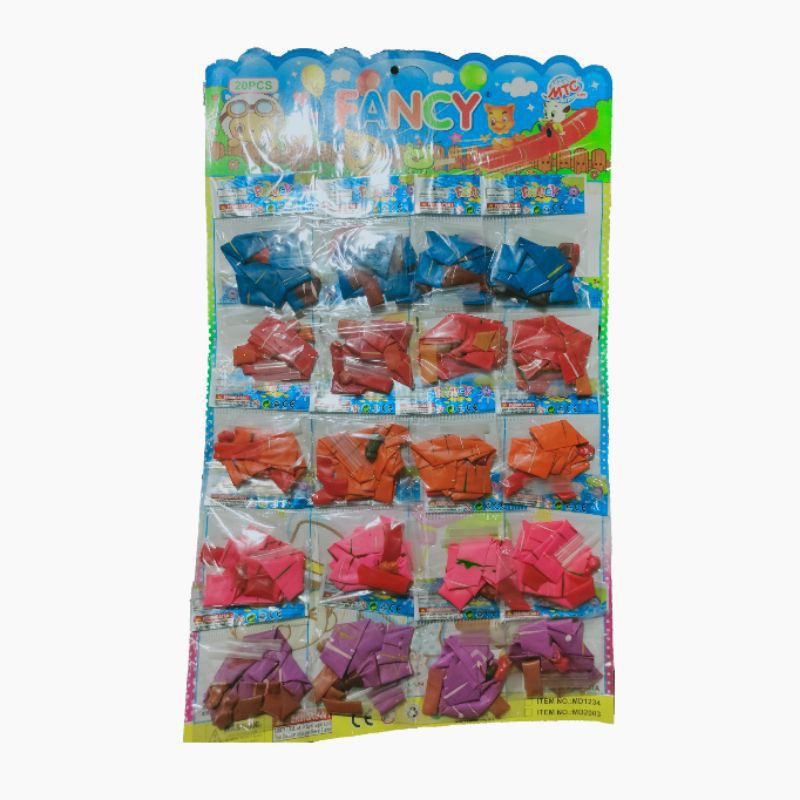 Jual mainan balon roket per lembar isi 40 pcs | Shopee Indonesia