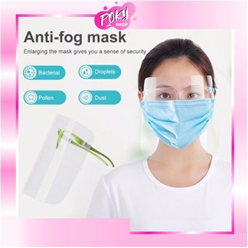 Jual POKY - D4012 Faceshield Kacamata 714 / Face Shield Nagita ...