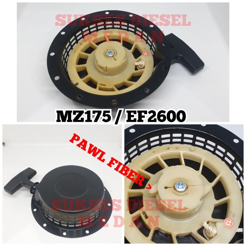 Jual MZ175 EF2600 Recoil Starter Assy Mesin Yamaha Tarikan Mesin Engine ...