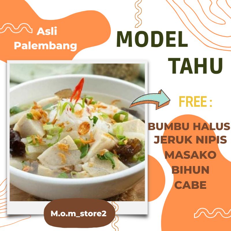 Jual MODEL PALEMBANG - MODEL TAHU 5 PORSI FREE BUMBU | Shopee Indonesia