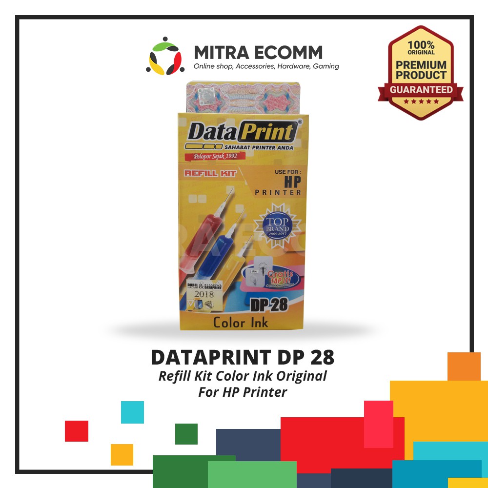 Jual TINTA DATAPRINT DP28 REFILL ORIGINAL DP 28 | Shopee Indonesia