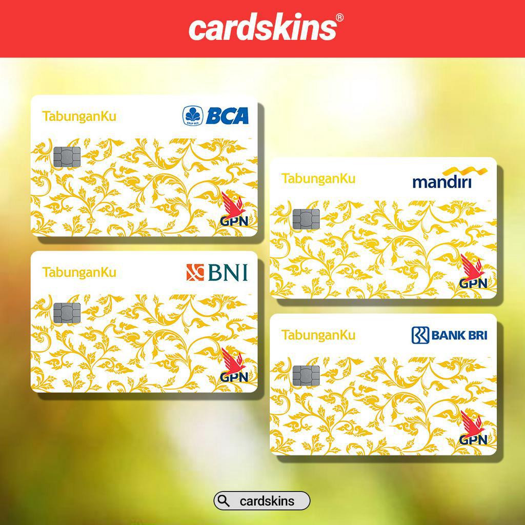 Jual FAKE TABUNGANKU | GARSKIN / STICKER KARTU ATM / SKIN KARTU ATM ...