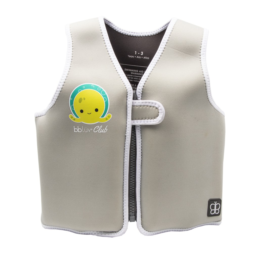 Jual BBLUV Swim Vest- Grey ( 3 - 6 Tahun ) | Shopee Indonesia