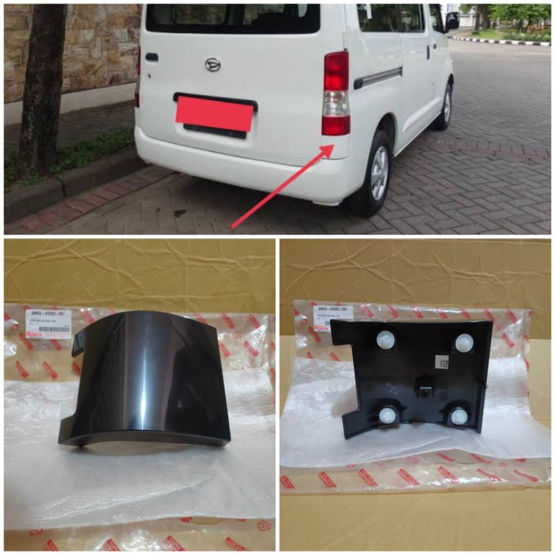 Jual cover tutup bawah lampu stop belakang Daihatsu Grandmax ORIGINAL ...