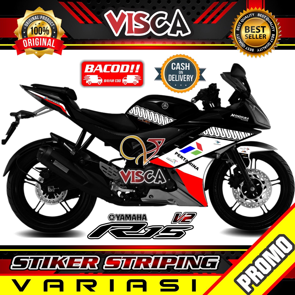 Jual Striping R15 V2 Variasi - Stiker Sticker Striping Variasi Lis ...