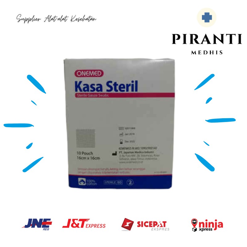 Jual kasa sterile / steril onemad isi 10 pouch | Shopee Indonesia