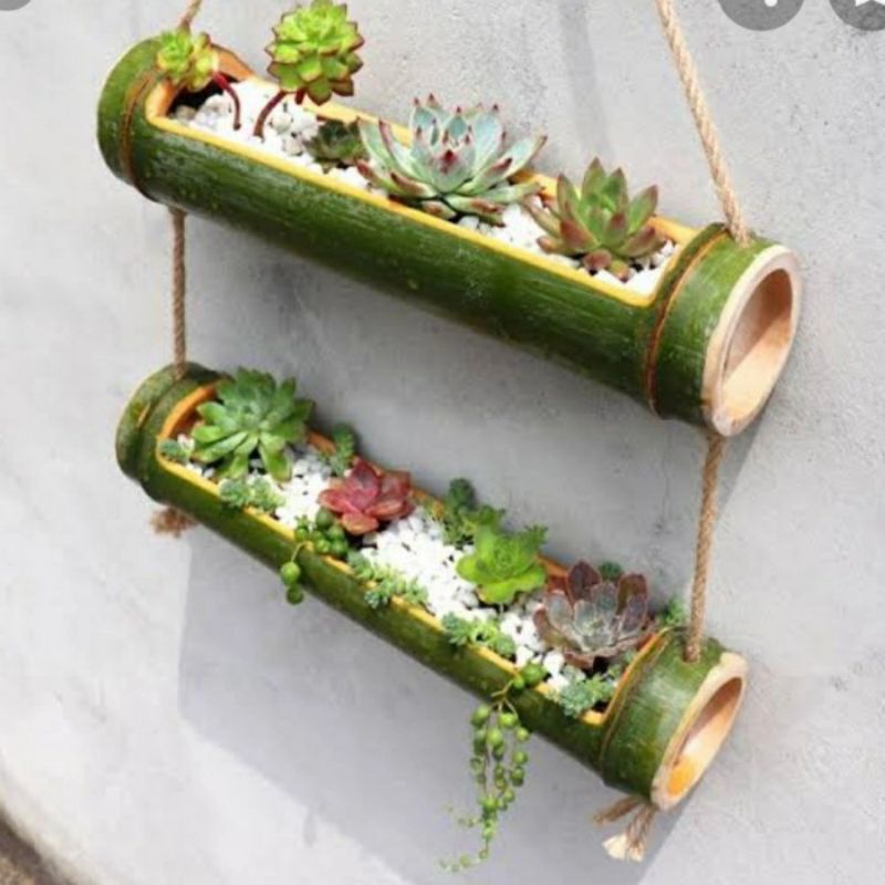 Jual Pot Gantung Dari Bambu Berkualitas | Shopee Indonesia