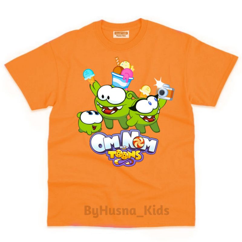Jual OM NOM TOONS BAJU KAOS ANAK OMNOM OM NOM BAHAN PREMIUM | Shopee ...