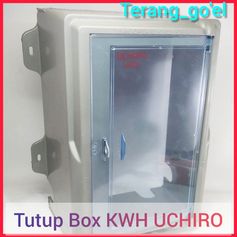 Jual Tutup Box Meteran Token Prabayar UCHIRO / Tutup Box KWH UCHIRO ...