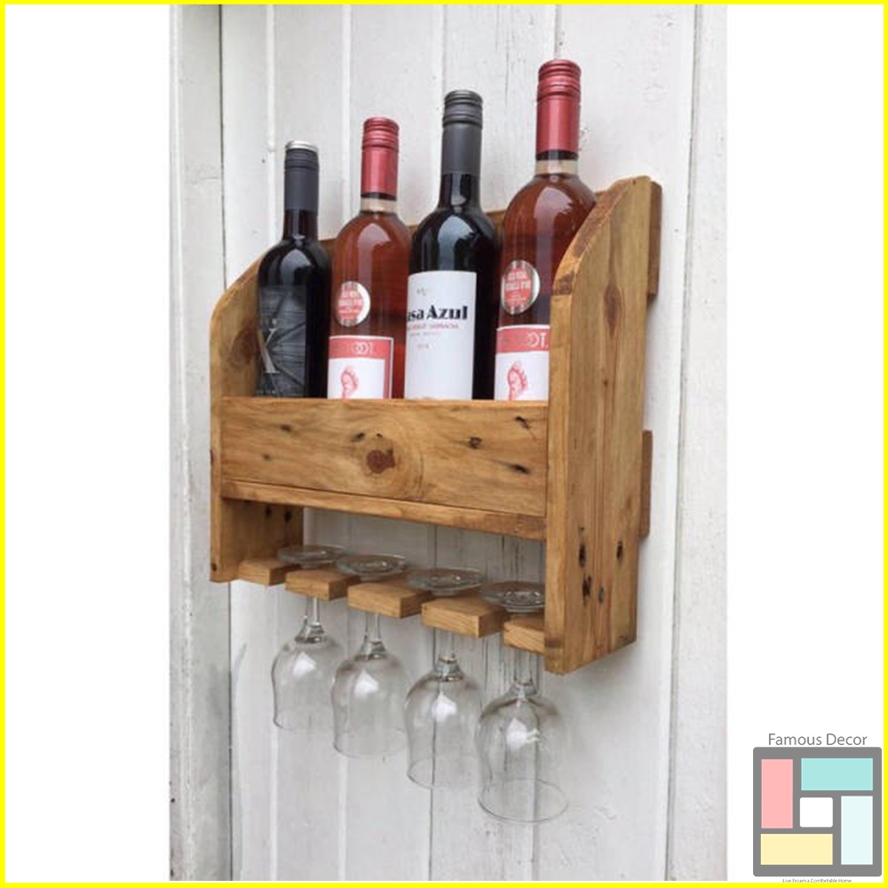 Jual Rak Botol Dinding Hiasan Dan Dekorasi Caffe Rak Botol Kitchen ...