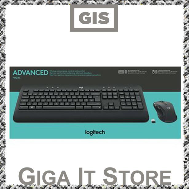 Jual Logitech MK545 Advanced Keyboard Mouse Wireless | Shopee Indonesia