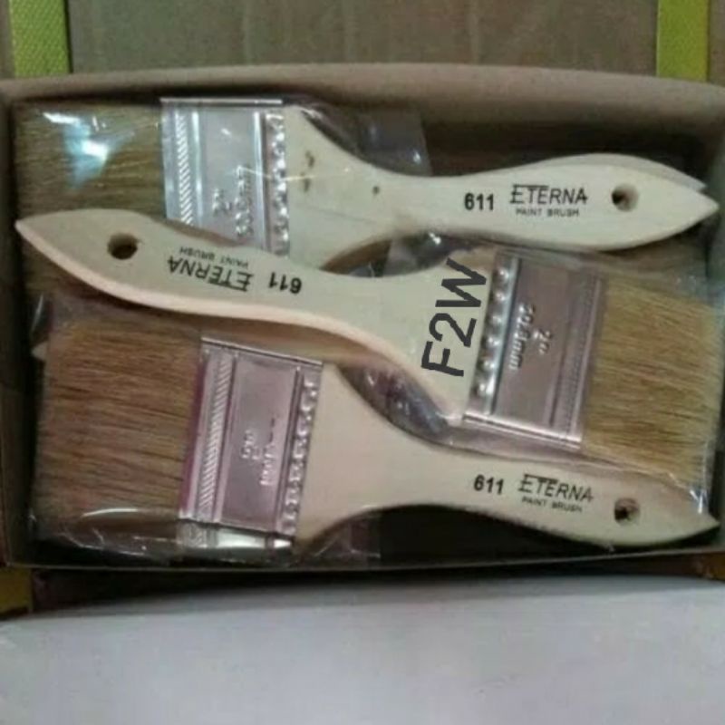 Jual KUAS CAT 611 ETERNA 2" KUAS CAT TEMBOK BESI KAYU 2 INCH | Shopee ...