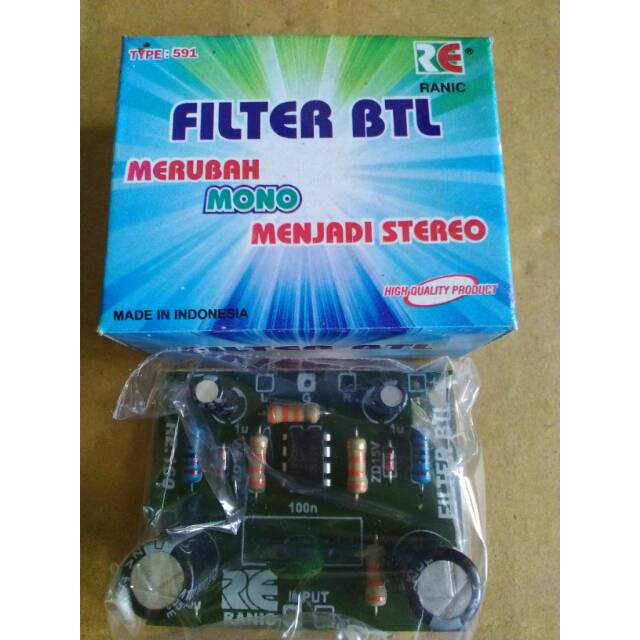 Jual Kit Filter BTL Merubah Mono Jadi Stereo | Shopee Indonesia