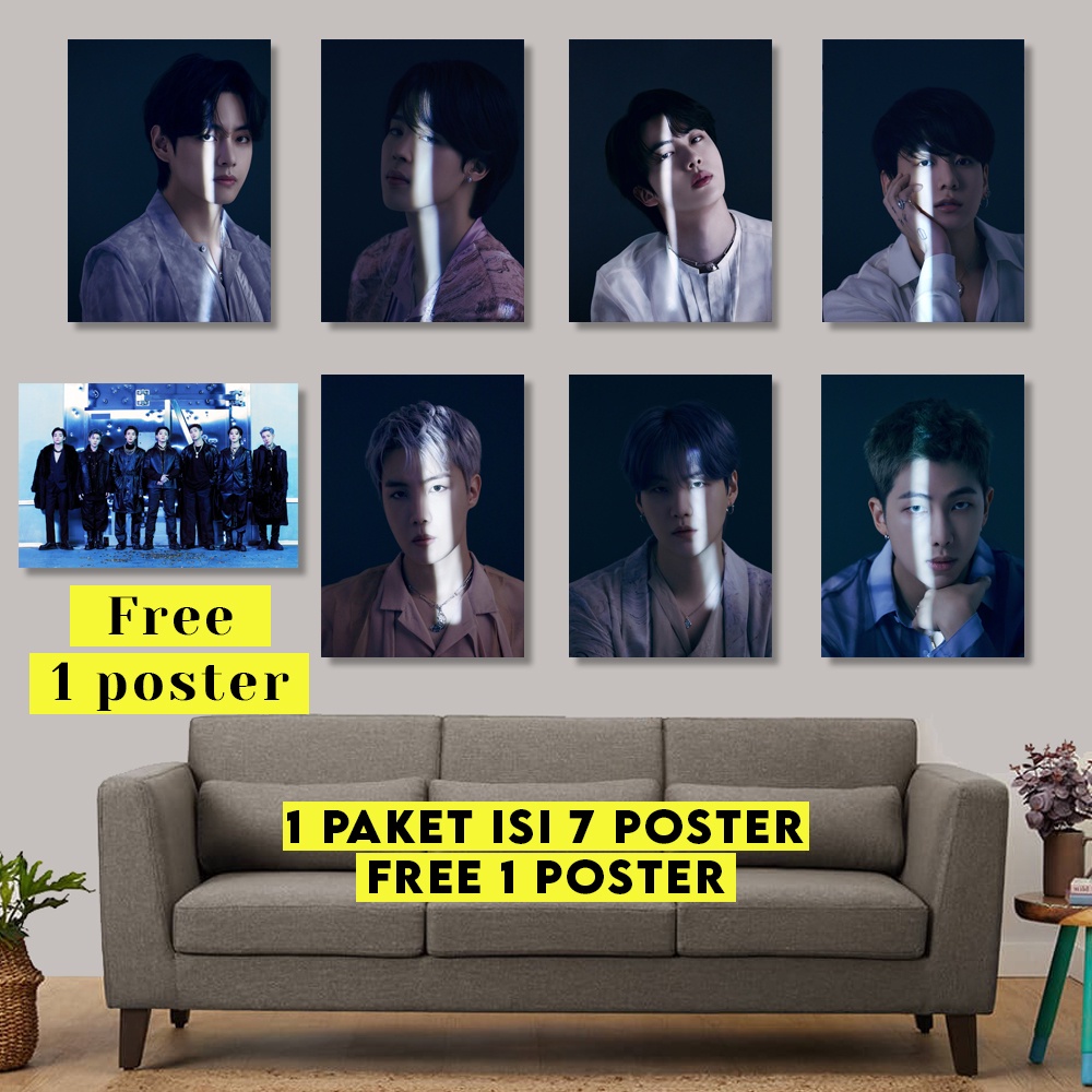 Jual Poster dinding bts proof ver.3 | Poster isi 8 lembar | Poster ...
