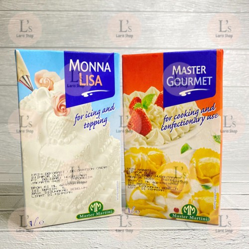 Jual Master Gourmet Cooking Cream/Monnalisa Whipping Cream Master ...