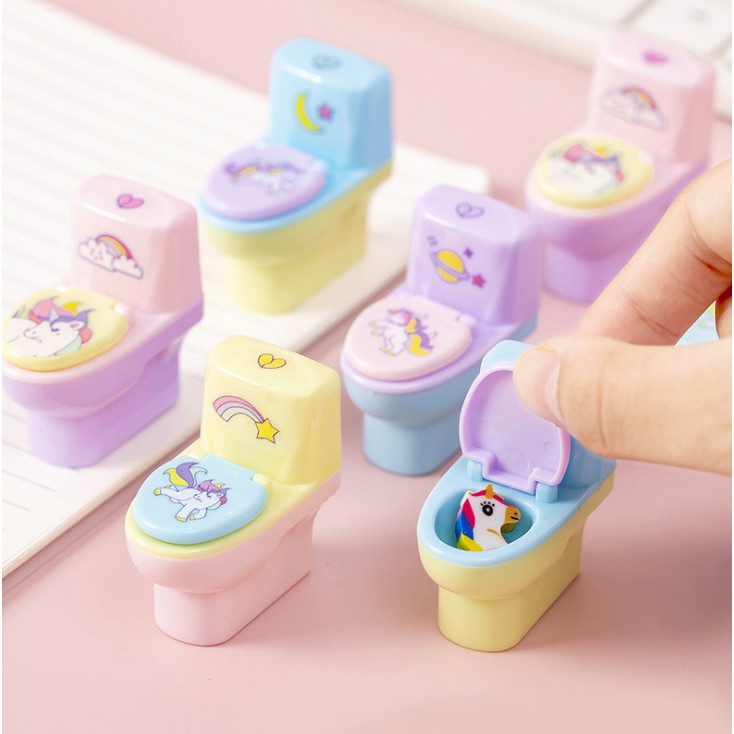 Jual Rautan karakter unicorn lucu pencil sharpener cute cartoon ...