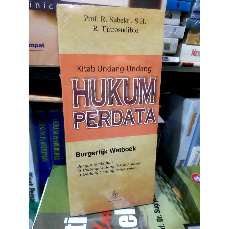 Jual KITAB UNDANG-UNDANG HUKUM PERDATA (BW) | Shopee Indonesia