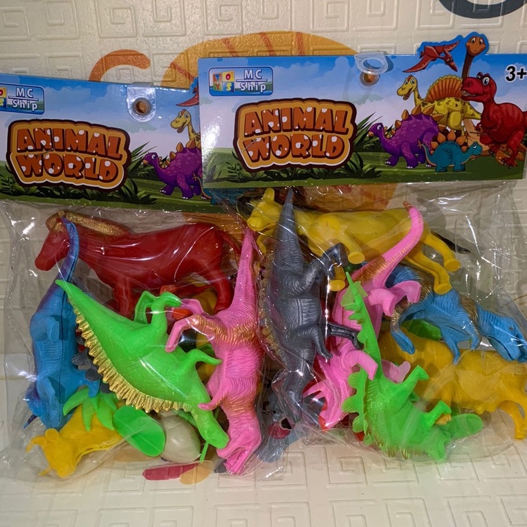 Jual {RM} MAINAN ANAK ANIMAL WORLD DINOSAURUS MA03 MAINAN EDUKASI ANAK ...