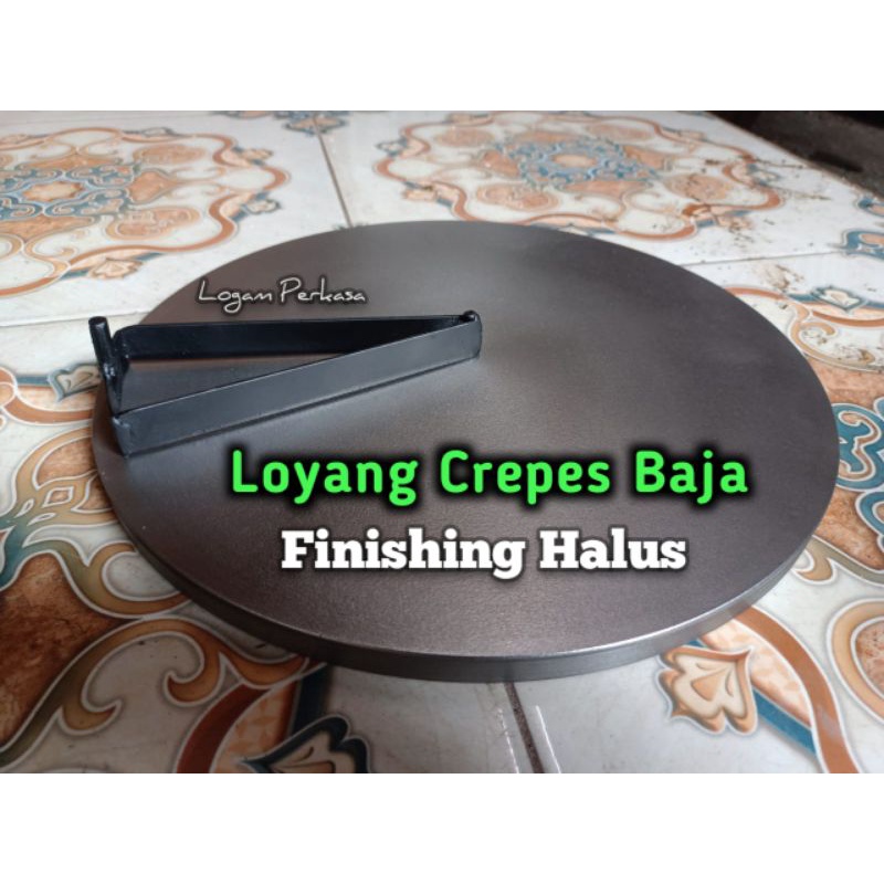 Jual Wajan Loyang Crepes Jumbo Ukuran 35 cm & 40 cm Manual dan ...
