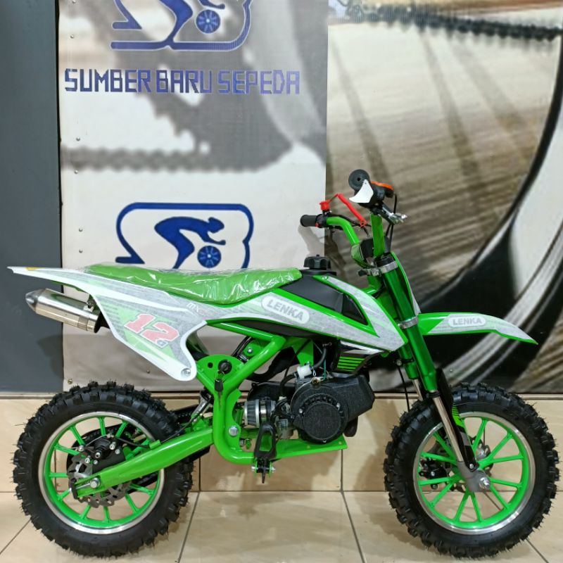 Jual Motor Mini Trail Lenka MC 12 Matic 50 CC | Shopee Indonesia