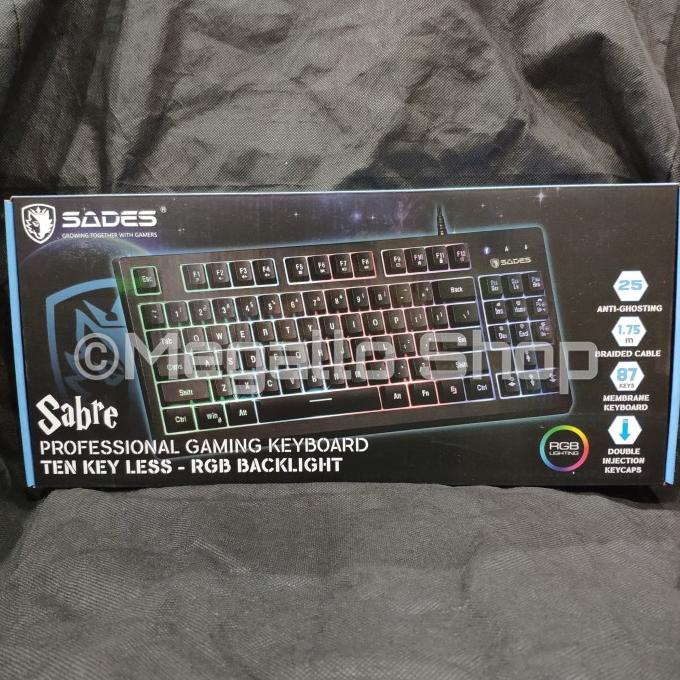 Jual Sades Sabre TKL RGB Gaming Keyboard Garansi Resmi Lo | Shopee ...