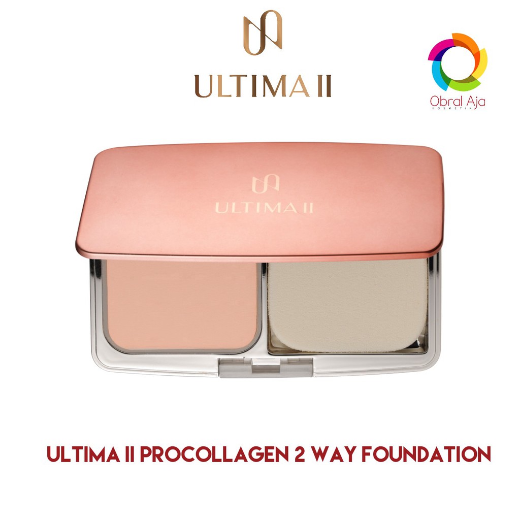 Jual ☆ WAJIB EKSTRA PACKING ☆ Ultima II Procollagen 2 Way Foundation 9 ...