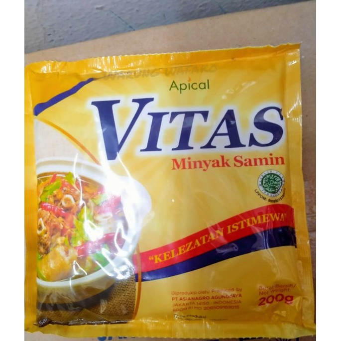 Jual Apical Vitas Minyak Samin 200gr | Shopee Indonesia