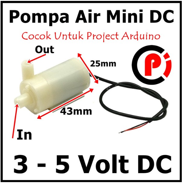 Jual Pompa Celup Mini Submersible DC 5 Volt Micro Water Pump 3 sampai ...