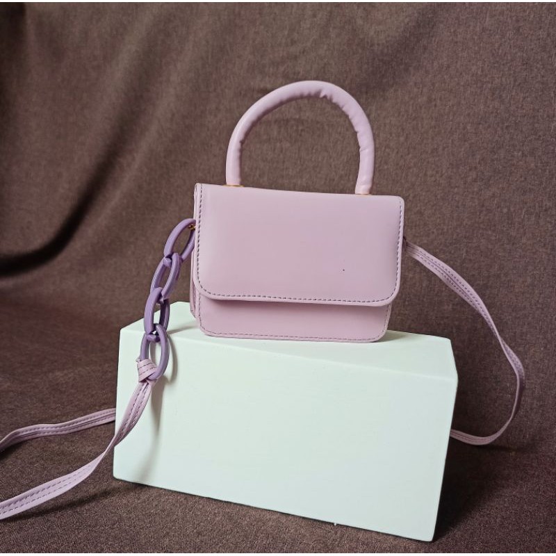 Jual FRESHY - Tas Mini Scarlet Rantai - Tas Wanita Mini Candys Polos ...