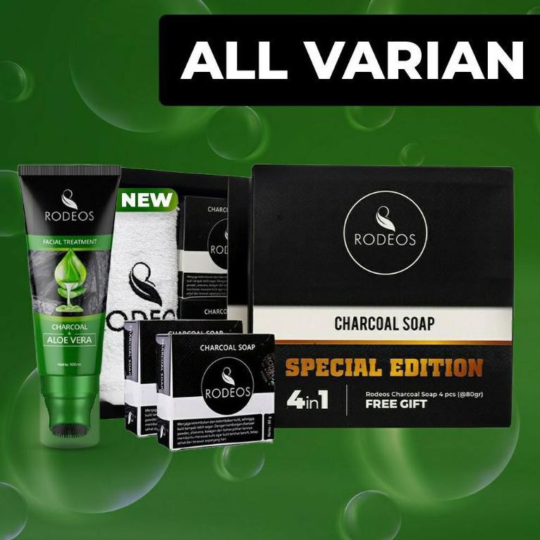 Jual Sabun Muka Pembersih wajah pria Rodeos Men Charcoal Soap Facial ...