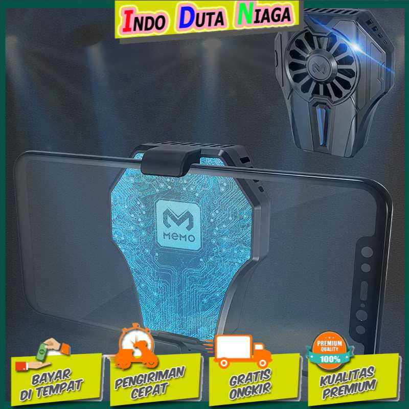 Jual IDN TECH - MEMO Smartphone Cooling Fan Kipas Pendingin Radiator ...