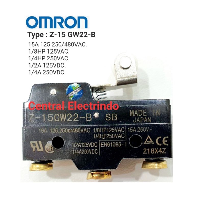 Jual Limit Switch/Micro Switch Z-GW22-B Omron. | Shopee Indonesia