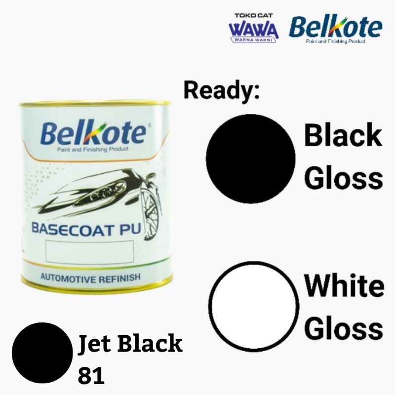 Jual cat PU Belkote / AXT Basecoat PU polyurethane 1liter/450ml kemasan ...