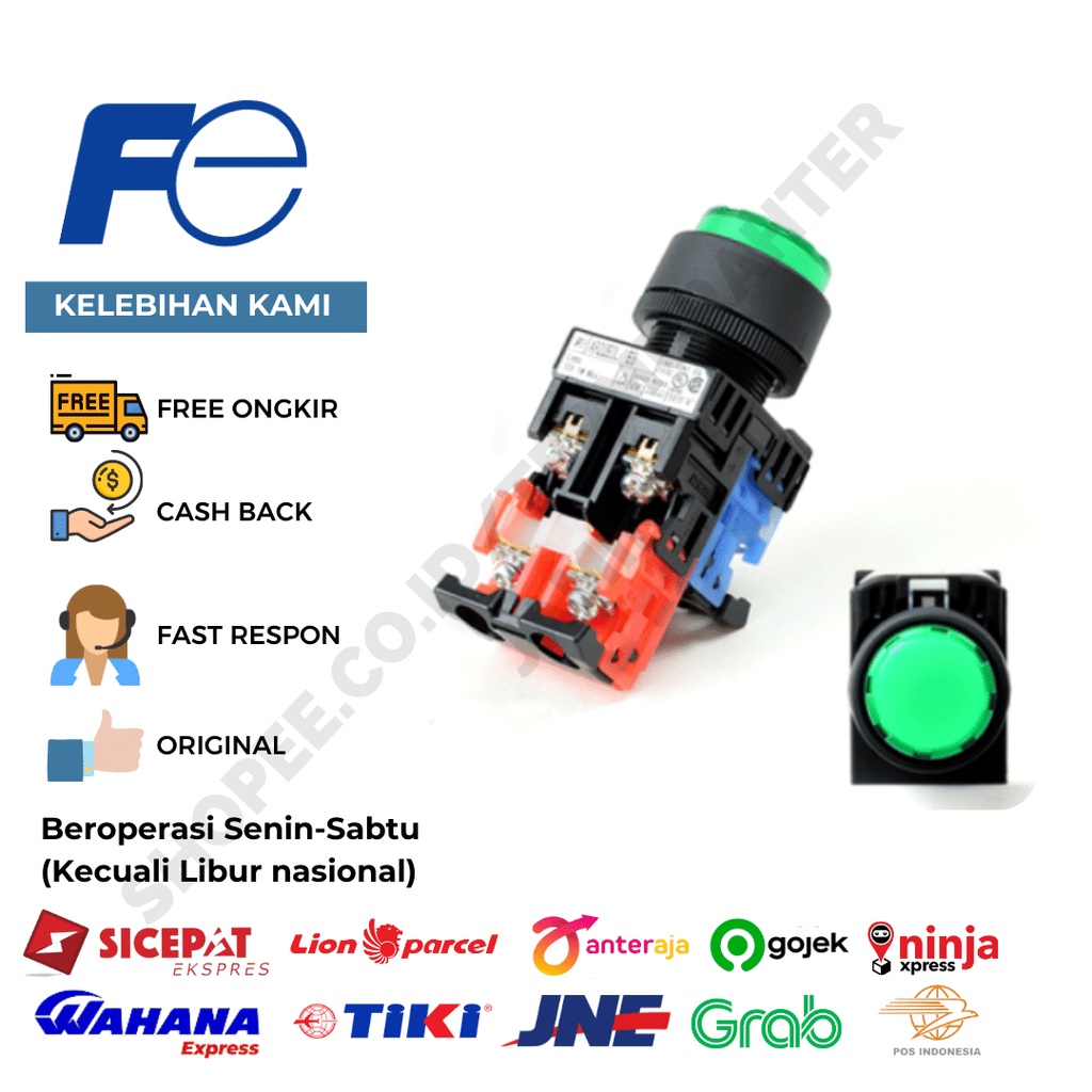 Jual FUJI AY22E0L PUSH BUTTON LAMP | Shopee Indonesia
