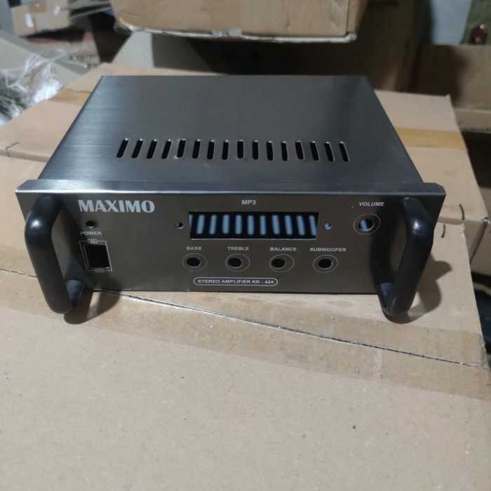 Jual Box power amplifier + usb merk kurae / box power / box amplyfier ...