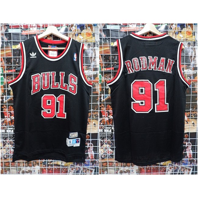 Jual CLASSIC HWC BULLS #91 RODMAN HITAM | Shopee Indonesia