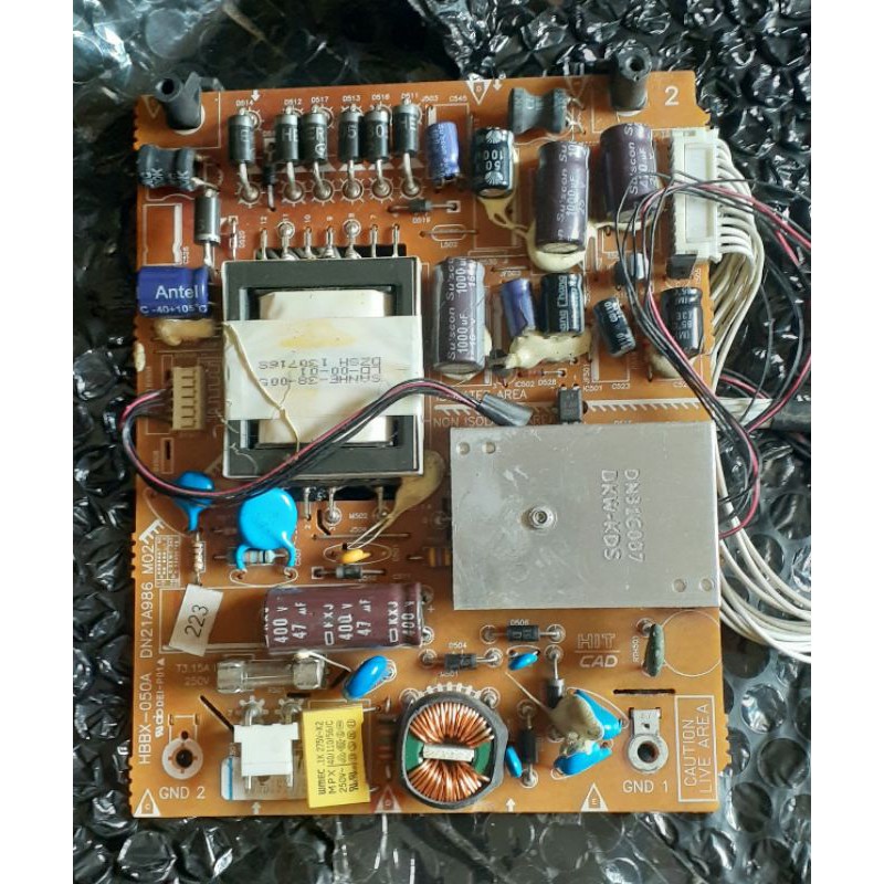 Jual POWER SUPPLY LED TV POLYTRON PLD24D600W psu polytron pld24d600w ...