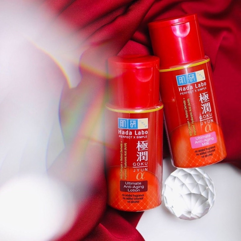 Jual Hada Labo Gokujyun A Alfa Alpha Ultimate Anti Aging Lotion