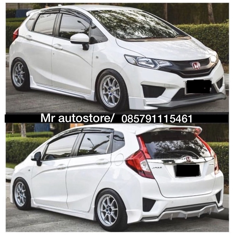 Jual BODYKIT HONDA JAZZ GK5 DONE INSTALLING MUGEN. | Shopee Indonesia