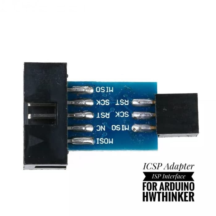 Jual Adapter 10 pin To 6 pin AVRISP Converter Port ISP ICSP AVR for ...