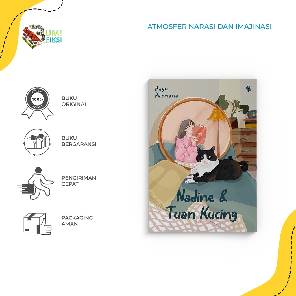 Jual Nadine & Tuan Kucing - Bayu Permana - Penerbit Bukune | Shopee ...