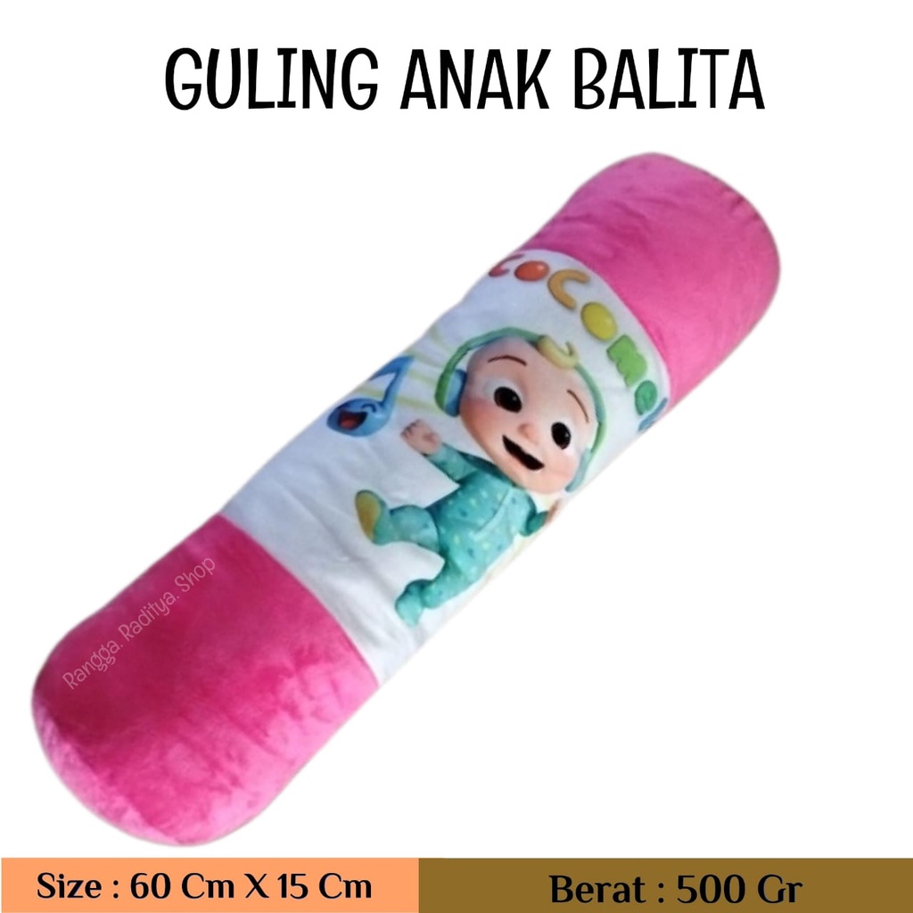 Jual guling anak balita motif cocomelon,lucu ready 3 warna | Shopee ...