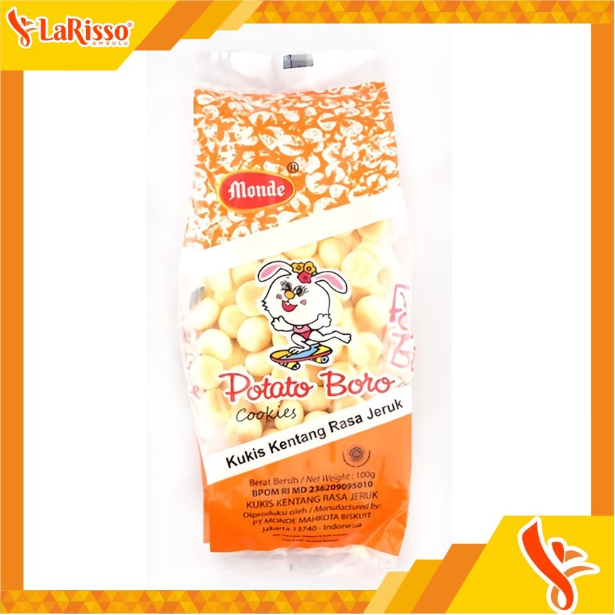 Jual MONDE POTATO BORO COOKIES 100GR RASA JERUK | Shopee Indonesia