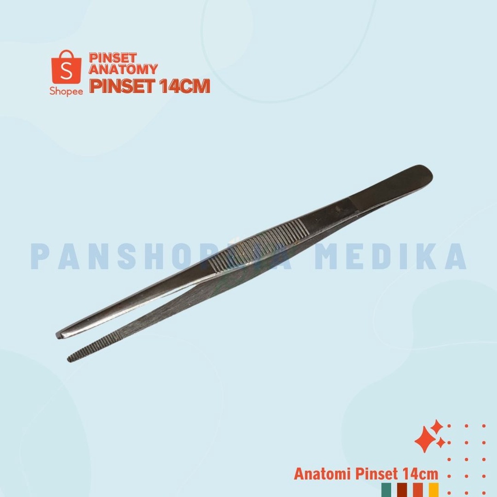 Jual Pinset Anatomi 14cm / Anatomy Pincet Panjang 14cm | Shopee Indonesia