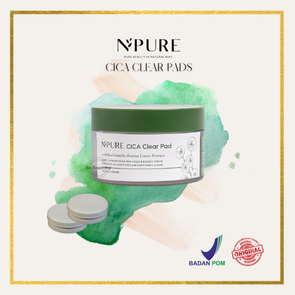 Jual NPURE Cica Clear Pad | Shopee Indonesia