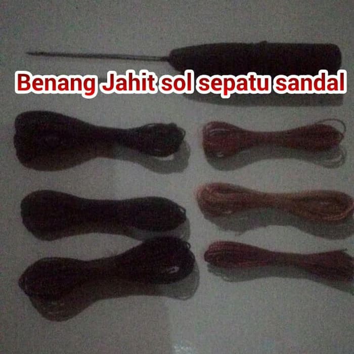 Jual Jarum Sol Sepatu Plus Benang Hitam/coklat | Shopee Indonesia