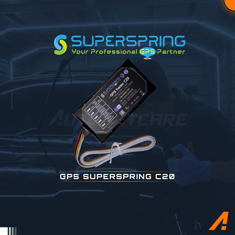 Jual GPS Tracker Superspring C20 | Shopee Indonesia