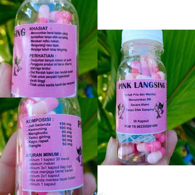Jual Pil pink langsing isi 30 biji 100% ORI | Shopee Indonesia